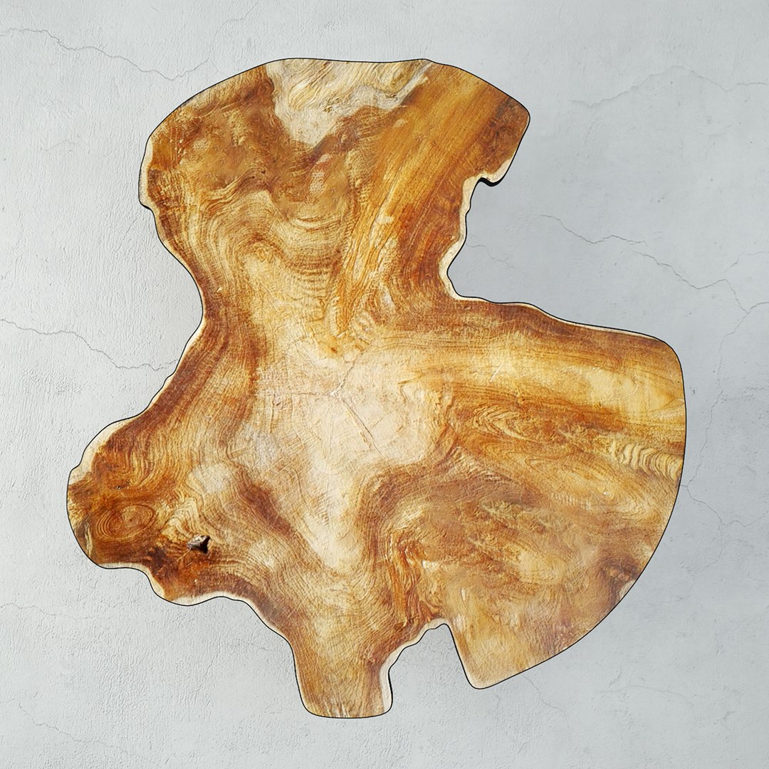 3D Organic Teak Root Table 2 - TurboSquid 2119831