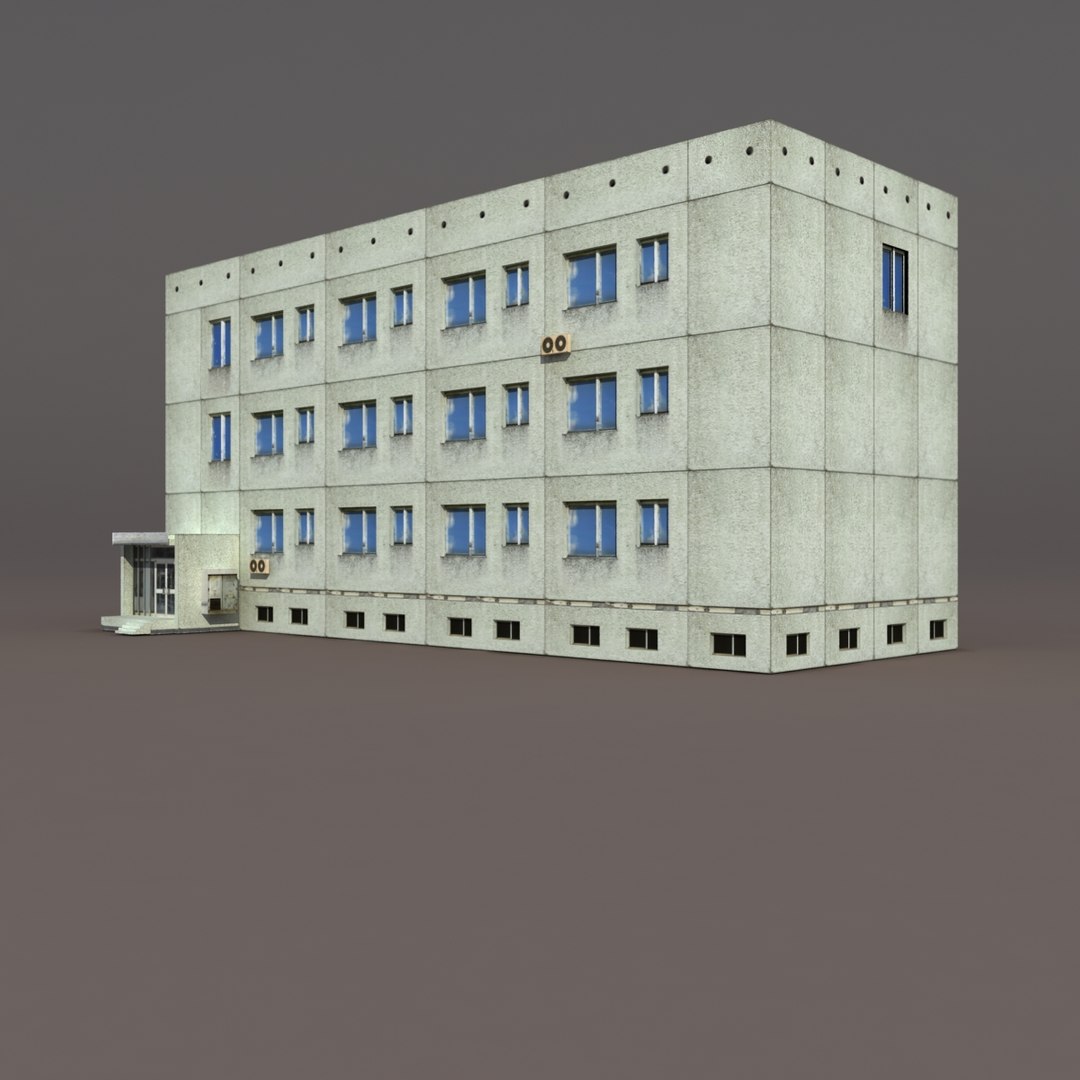 3d Model Residential Building