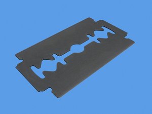 Razor Blade 3D Models for Download | TurboSquid