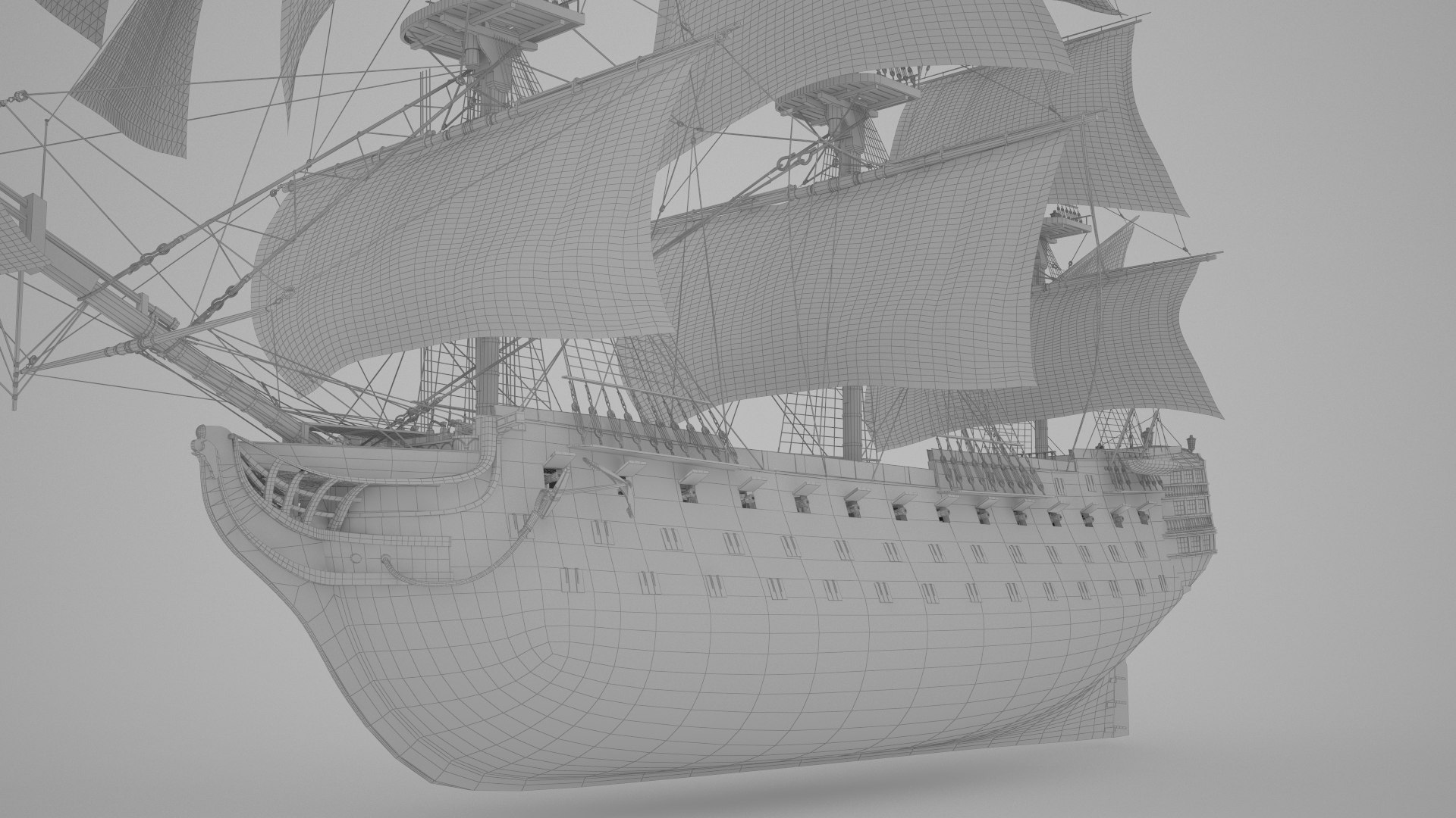 HMS VICTORY PRO 3D Model - TurboSquid 2163987