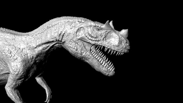 3d model ceratosaurus