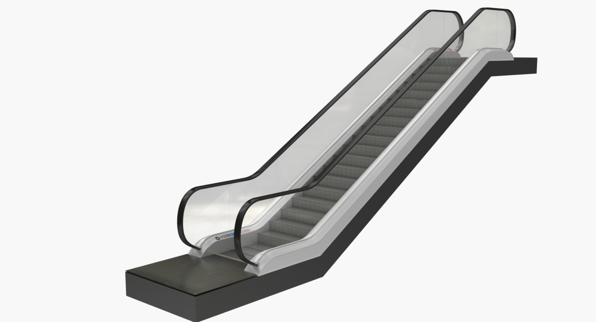 Escalator 3D Model - TurboSquid 1346433