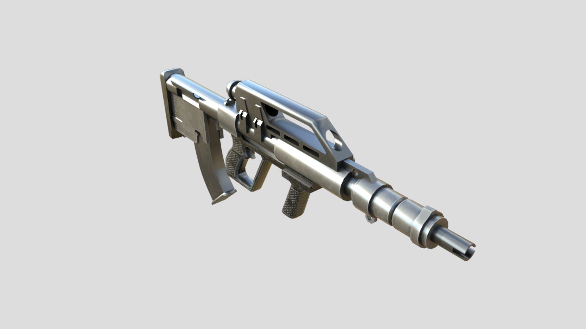 3D M64C II 3D Low Poly-Game Ready Gun Model -007 Model - TurboSquid 2108293