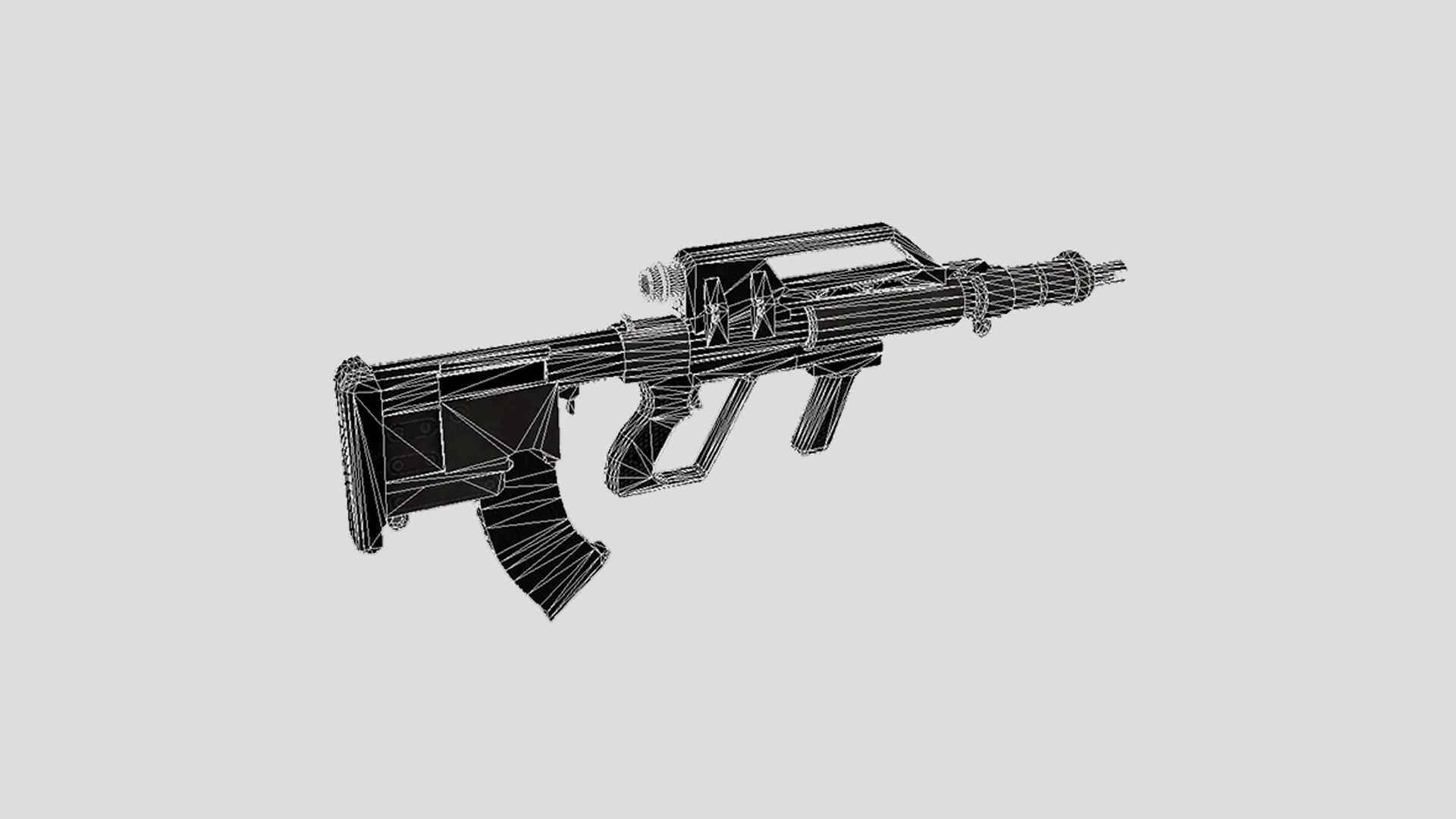 3D M64C II 3D Low Poly-Game Ready Gun Model -007 Model - TurboSquid 2108293