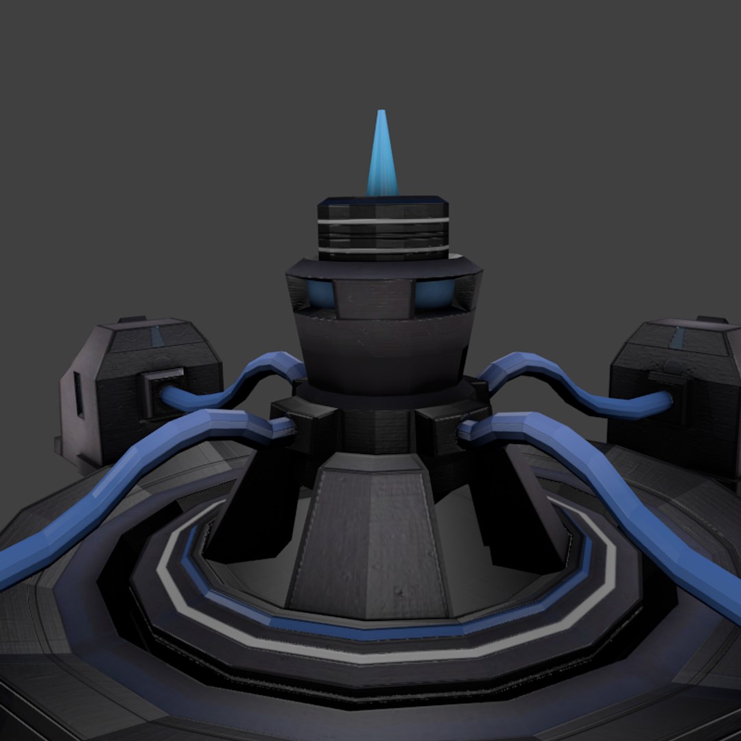 Sci-fi Generator 3D Model - TurboSquid 1188042