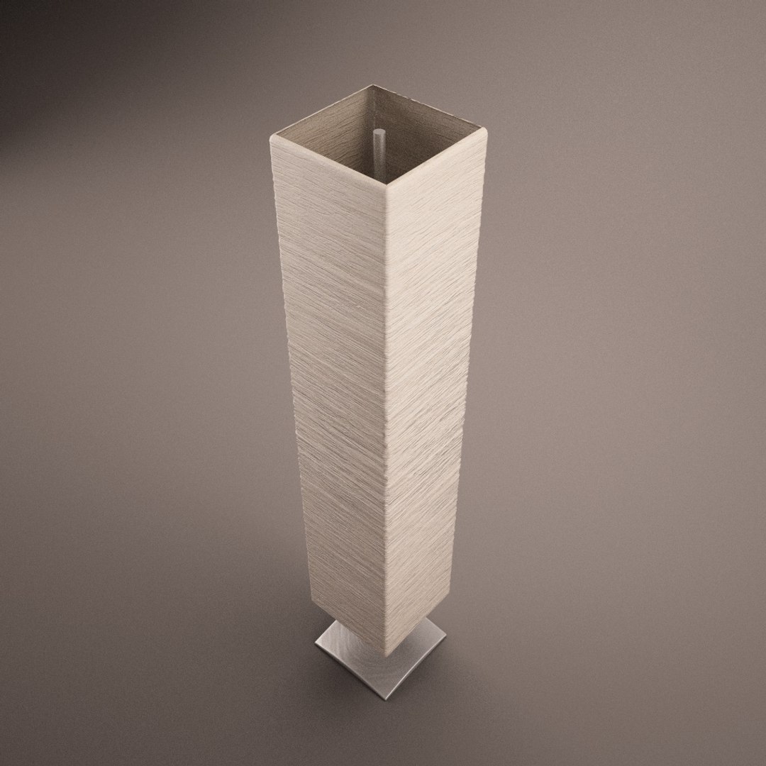 Standing Paper Light 3d Model