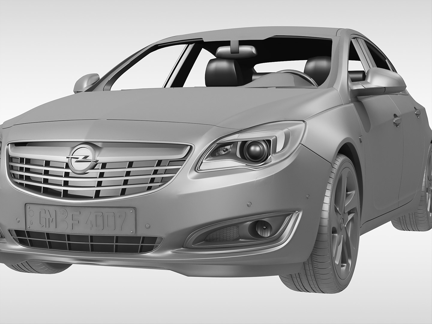 Car Opel 3d C4d
