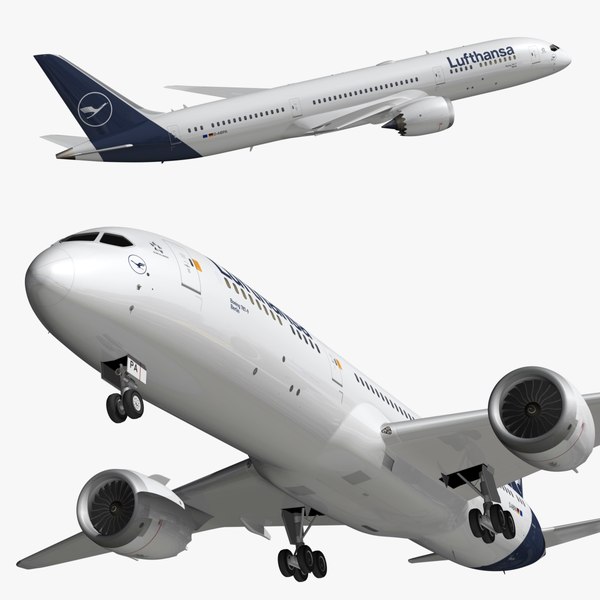 Boeing 789 Lufthansa 3D model - TurboSquid 1985458