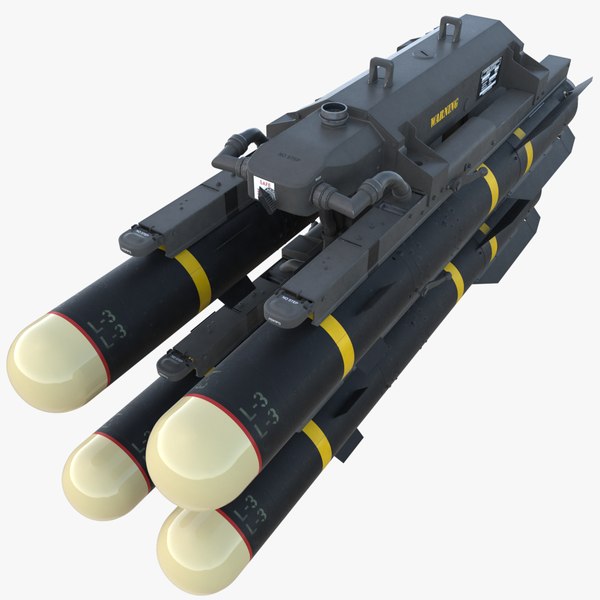 AGM-114L Hellfire with M299 Launcher 3D model - TurboSquid 2021211