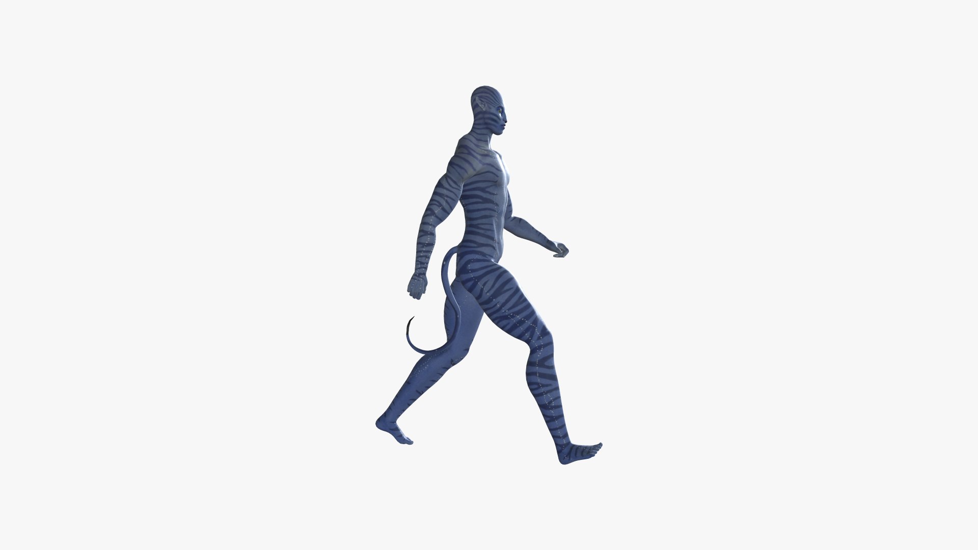 3D AVT-003 Avatar Walking Animation Model - TurboSquid 2081835