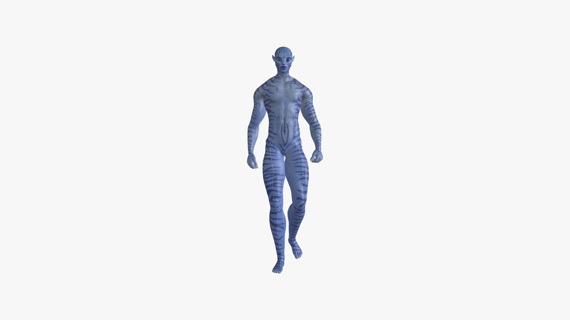 3D AVT-003 Avatar Walking Animation Model - TurboSquid 2081835