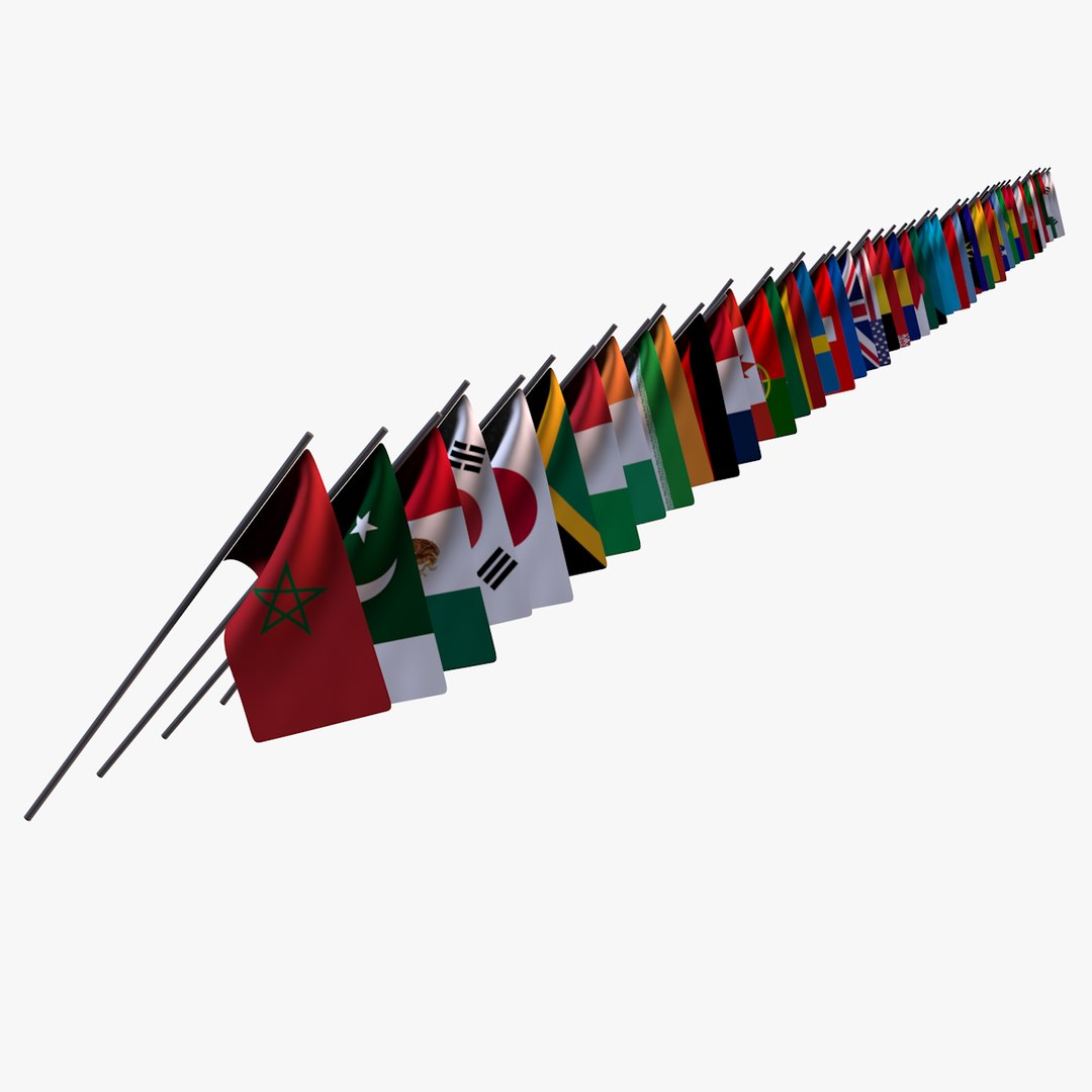 Flags 3D - TurboSquid 2063942