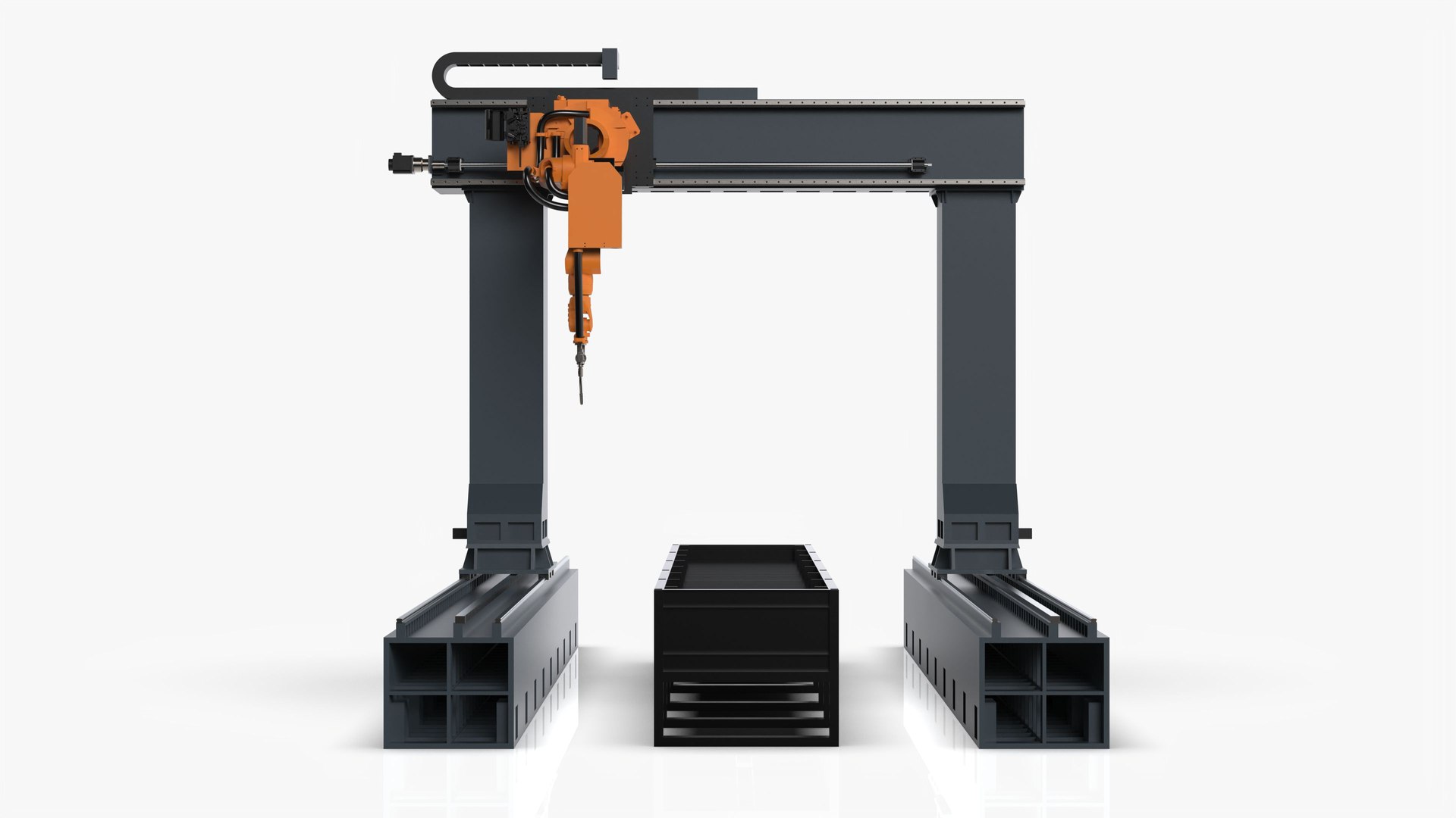 Gantry Cutting Robot 3D Model - TurboSquid 1992792
