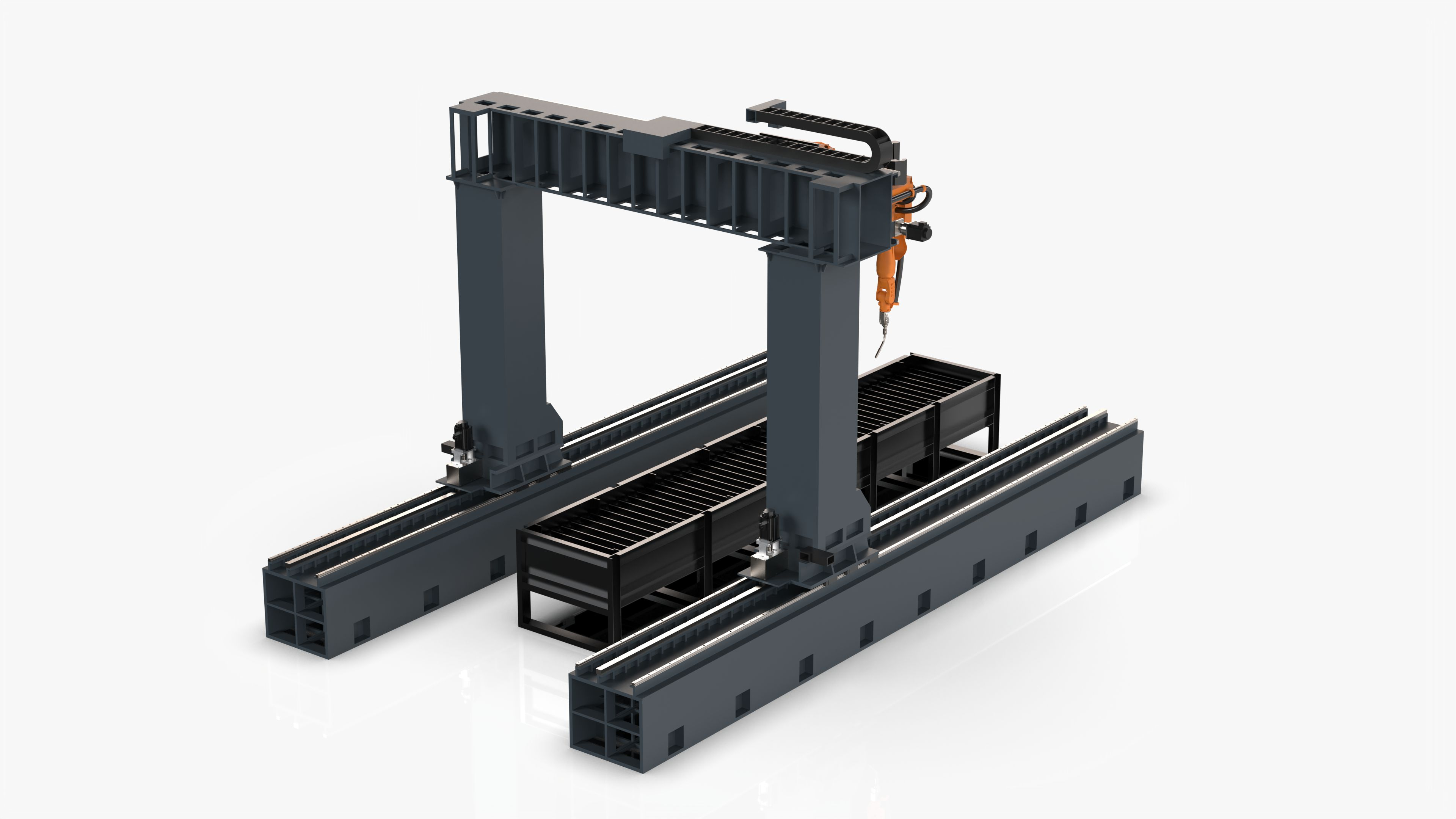 modelo 3d Gantry Cutting Robot - TurboSquid 1992792