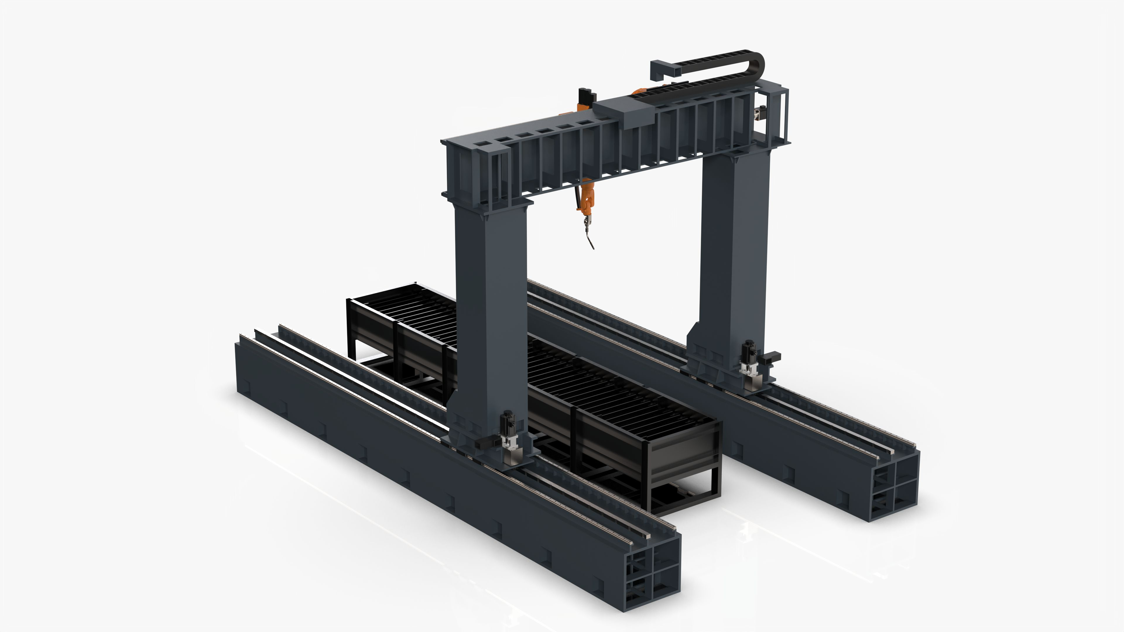 modelo 3d Gantry Cutting Robot - TurboSquid 1992792