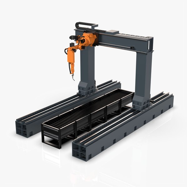 modelo 3d Gantry Cutting Robot - TurboSquid 1992792