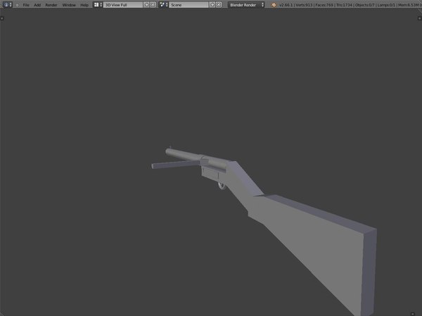 mp18 sub machine gun 3d model