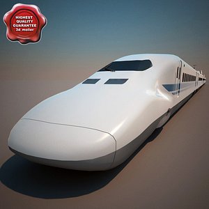 Download Free & Premium Shinkansen 3D Models | TurboSquid