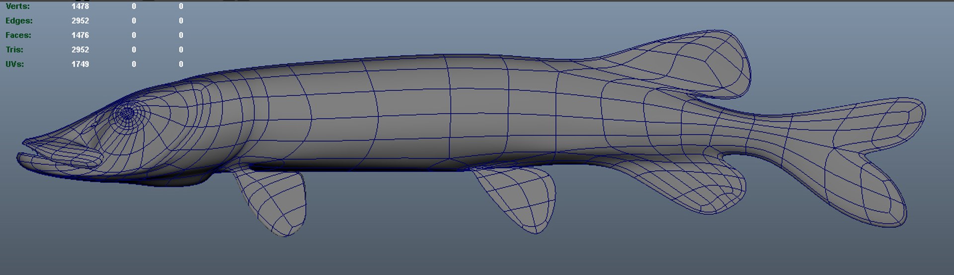 Esox Lucius Northern Pike 3D Model - TurboSquid 1327337