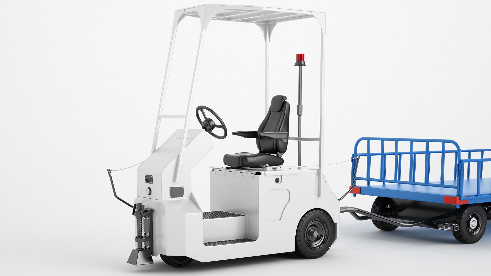 Electric Industrial Tugger 11 3D Model - TurboSquid 1737690