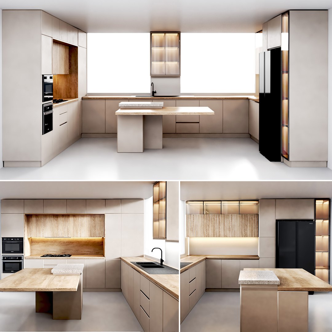 Kitchen 04 Modern 3D - TurboSquid 2117154