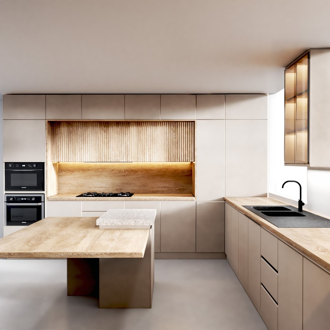 Kitchen 04 Modern 3D - TurboSquid 2117154