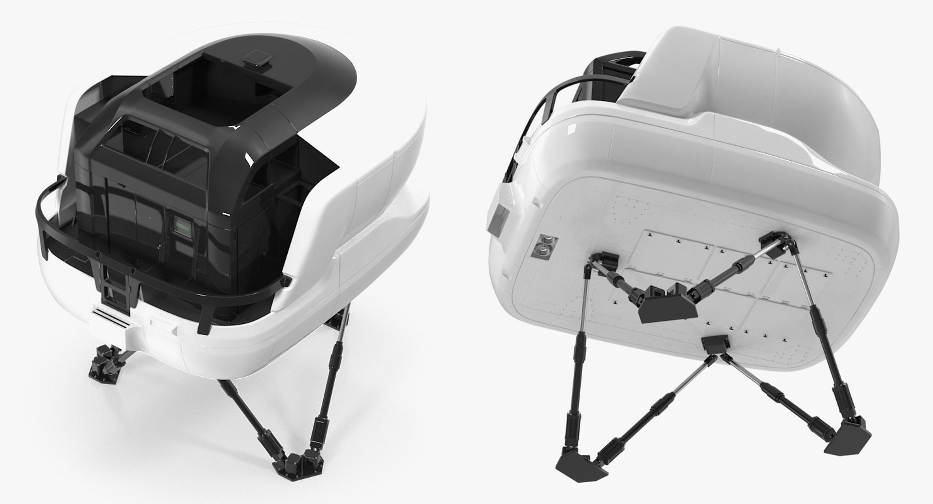 3D Airplane Simulator Machine Generic Model - TurboSquid 1329304