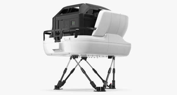 3D airplane simulator machine generic model - TurboSquid 1329304
