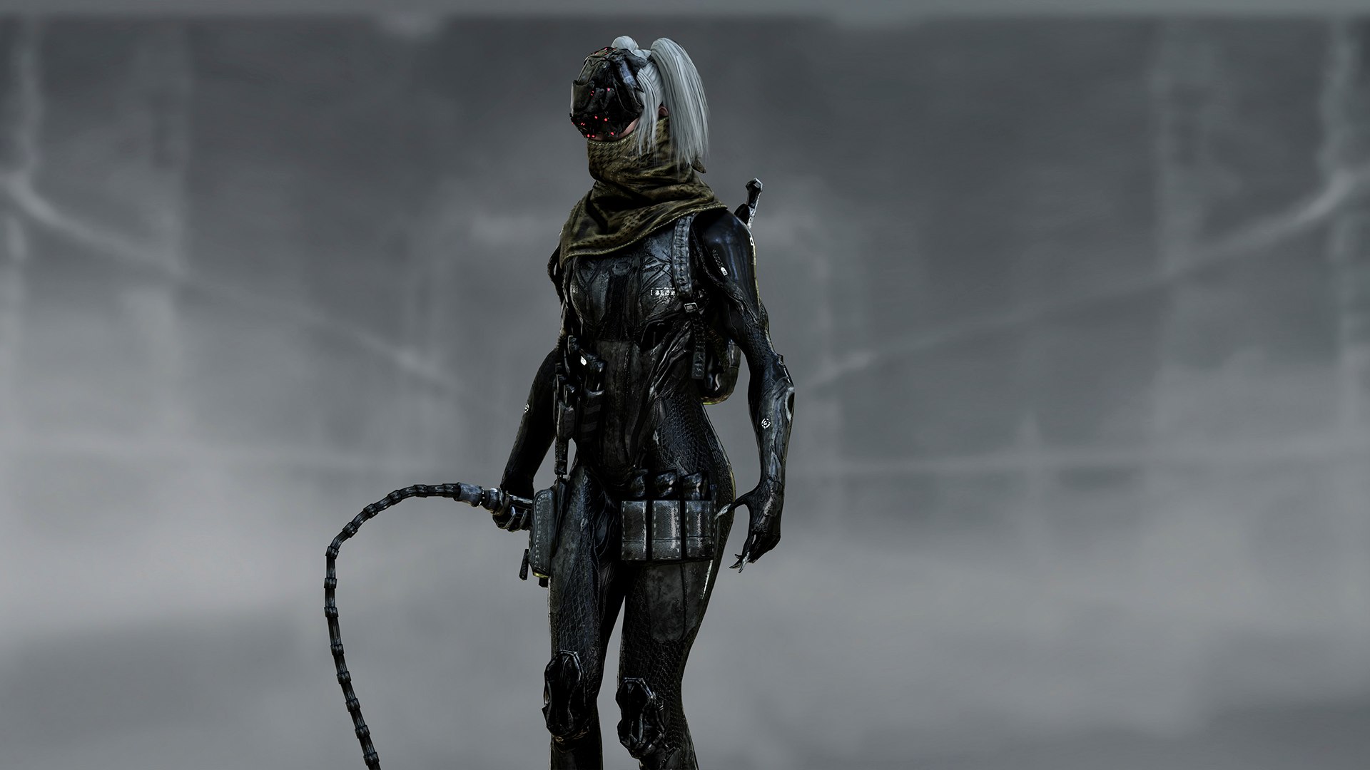 Sci Fi Cyberpunk Valkyrie 3D Model - TurboSquid 2400710