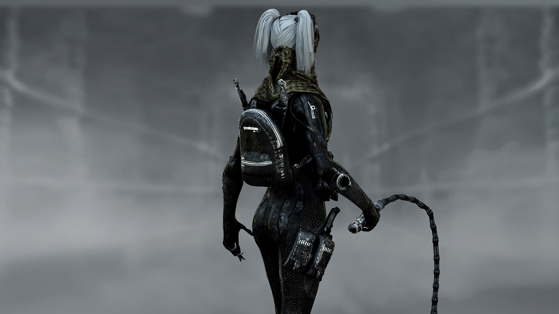 Sci Fi Cyberpunk Valkyrie 3D Model - TurboSquid 2400710