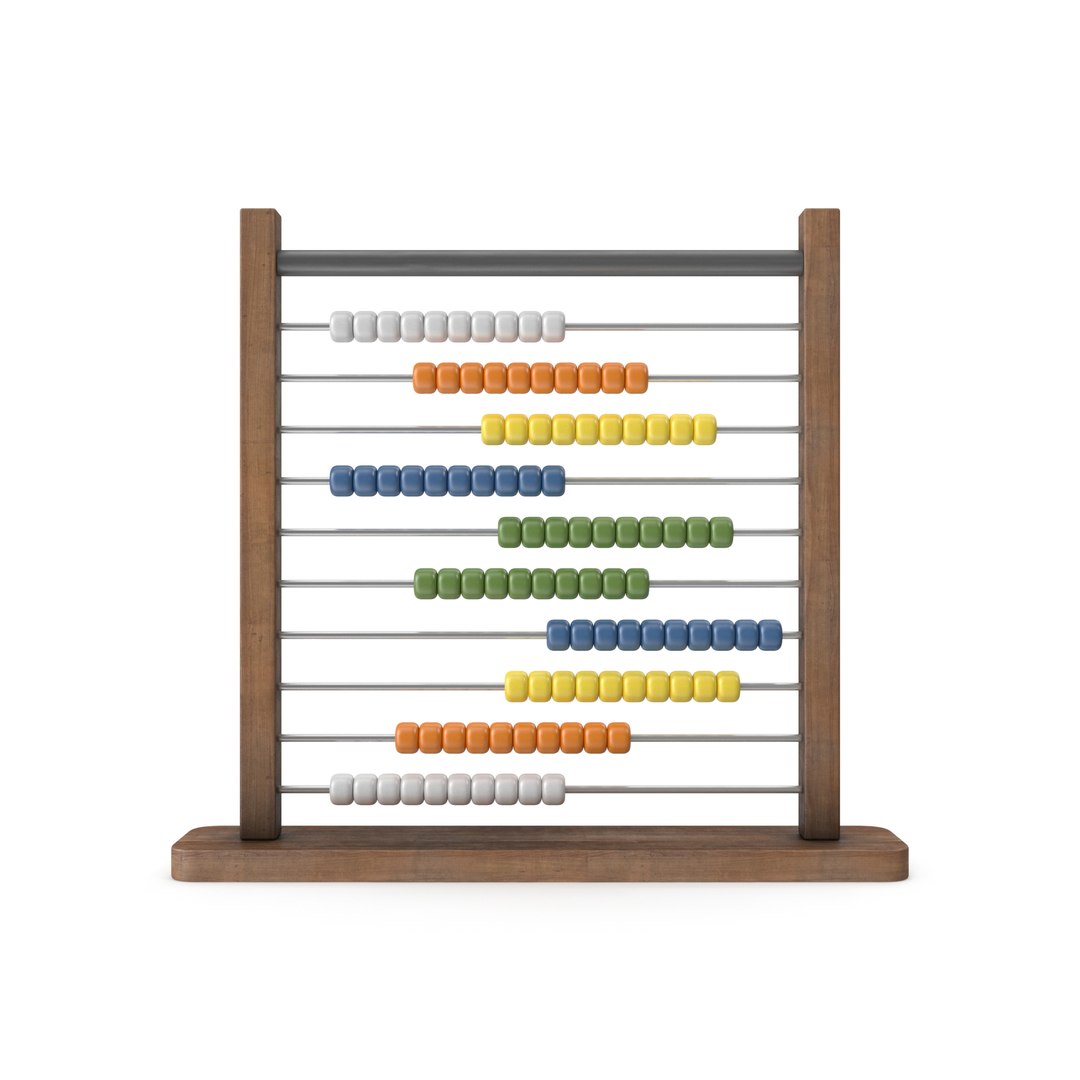 3D Model Abacus - TurboSquid 1944201