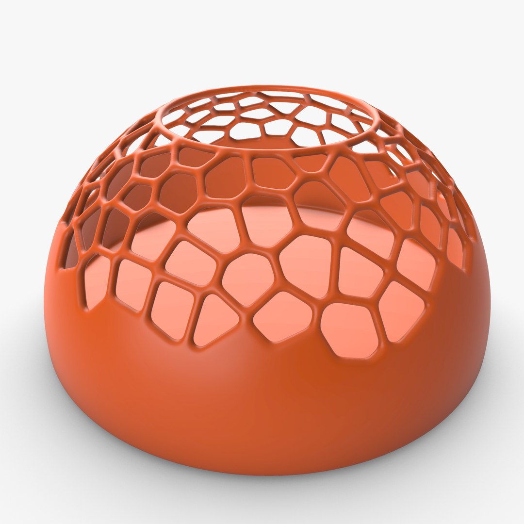 Sphere Round Cage Voronoi Vase 3D Model - TurboSquid 2155725