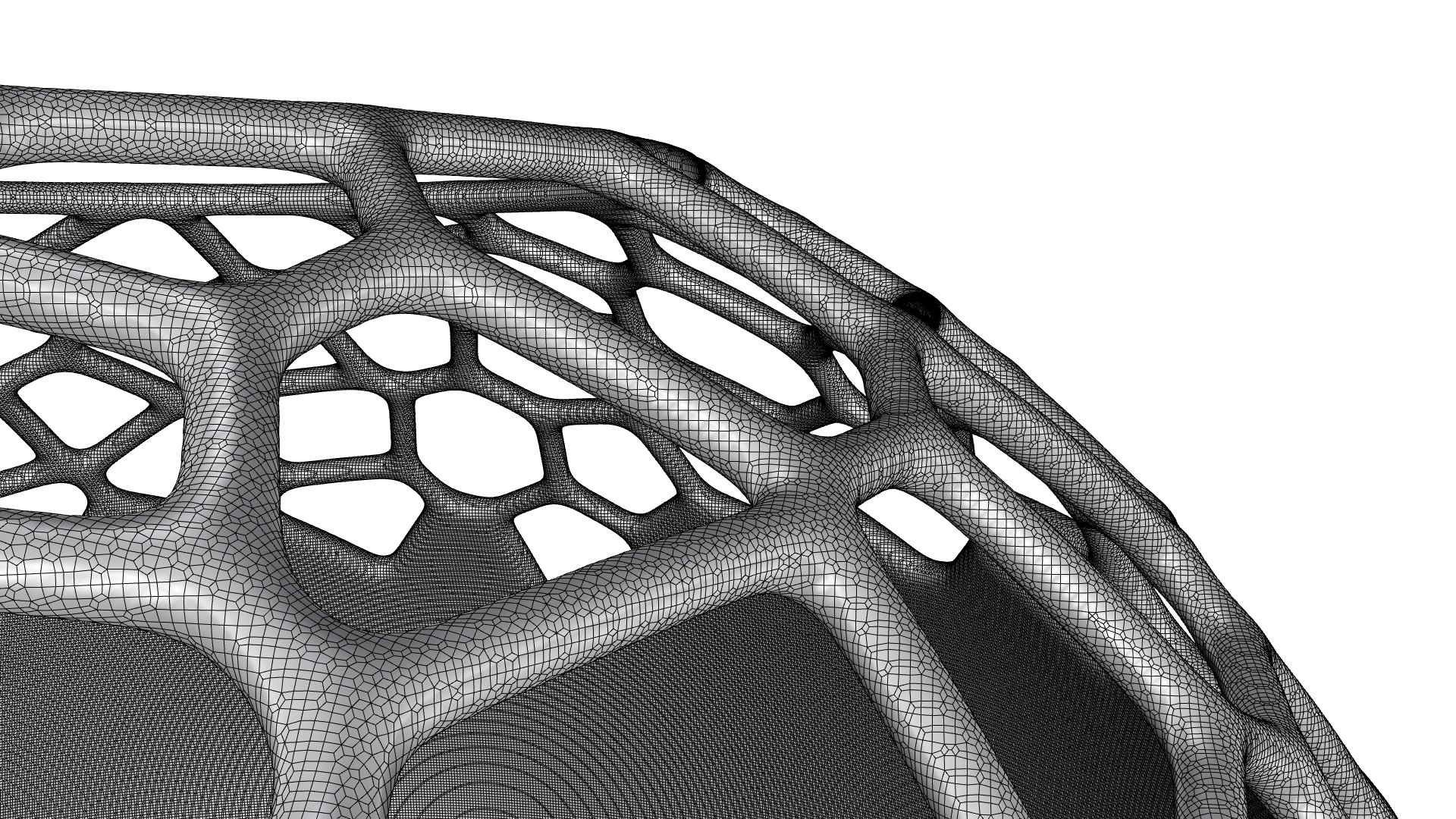 Sphere Round Cage Voronoi Vase 3D Model - TurboSquid 2155725