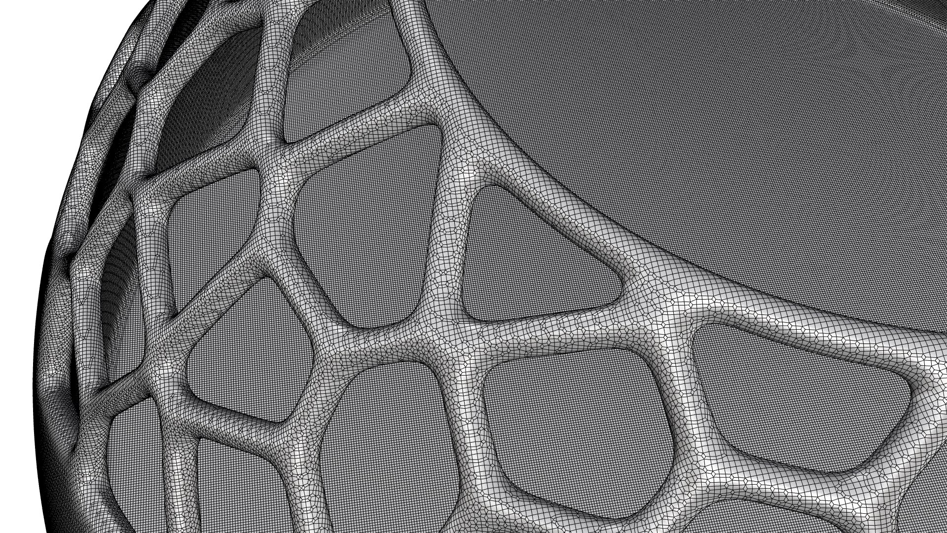 Sphere Round Cage Voronoi Vase 3D Model - TurboSquid 2155725