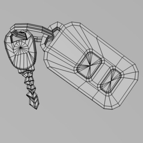 car key 3d max