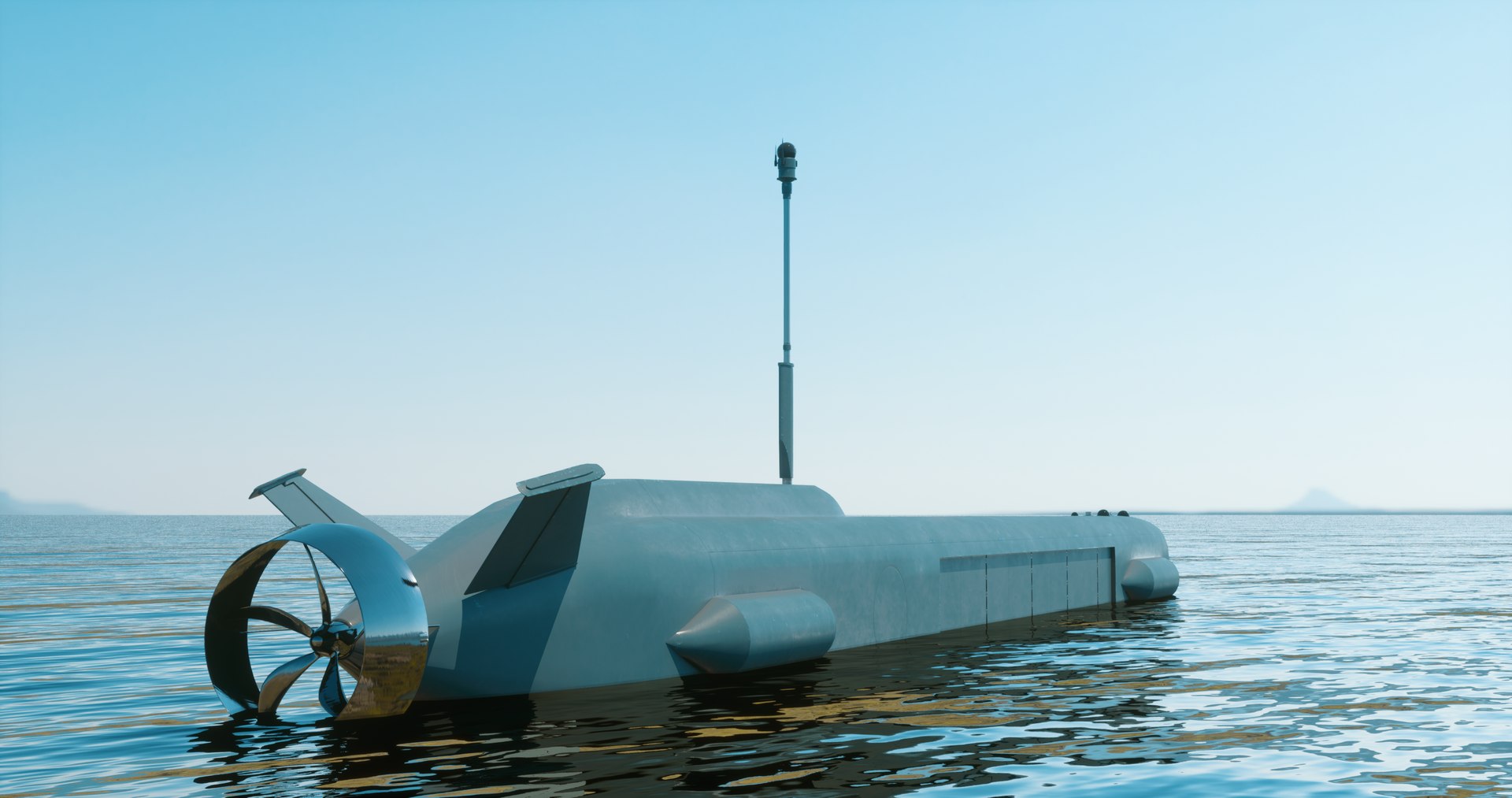 3D Orca Xluuvs Submersible Model - TurboSquid 1590267