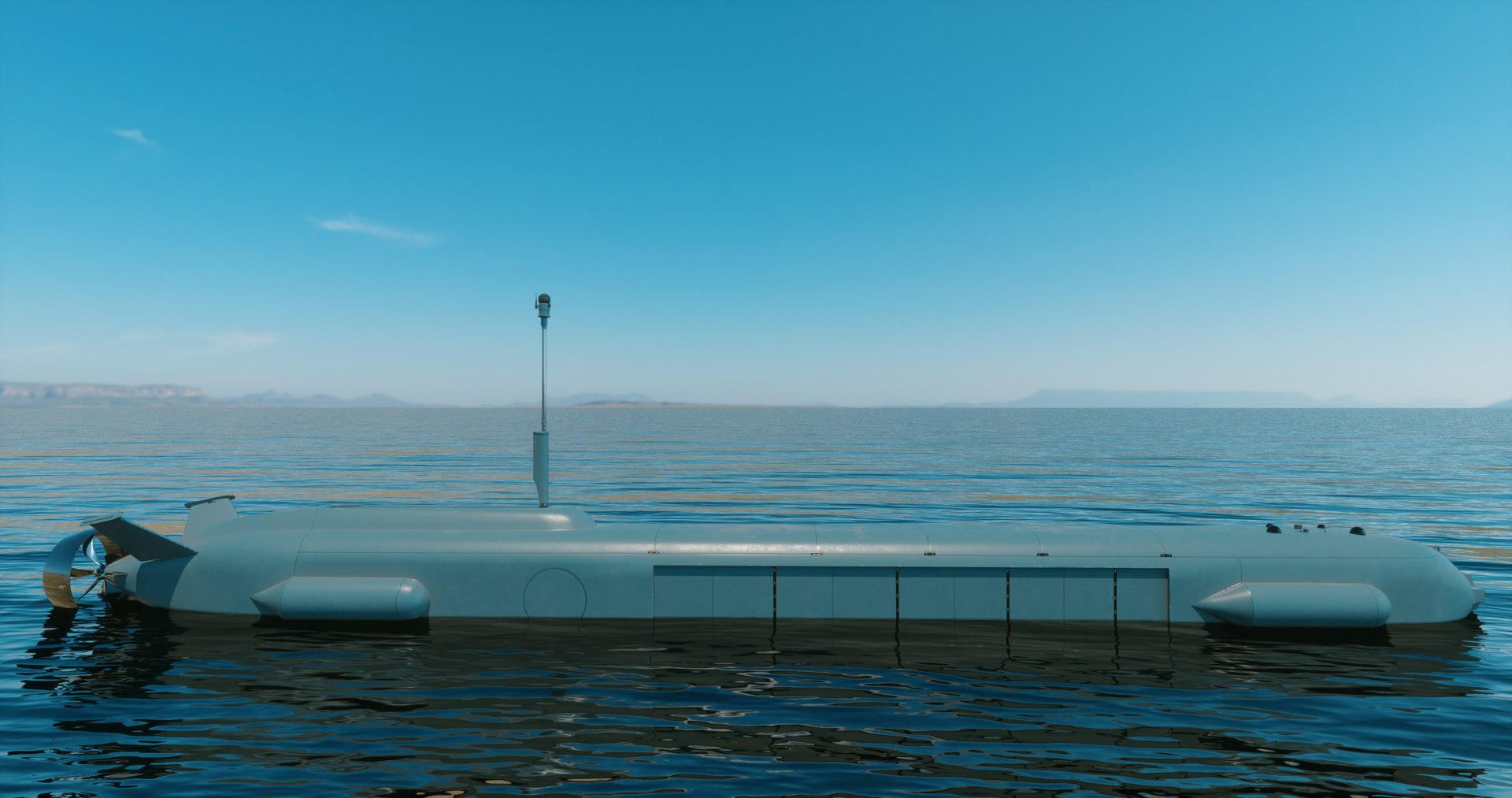 3D Orca Xluuvs Submersible Model - TurboSquid 1590267