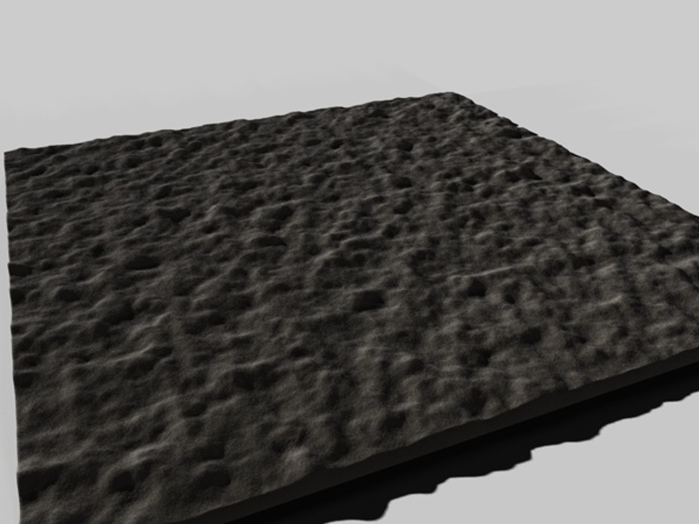 3d Hilly Landscape Model