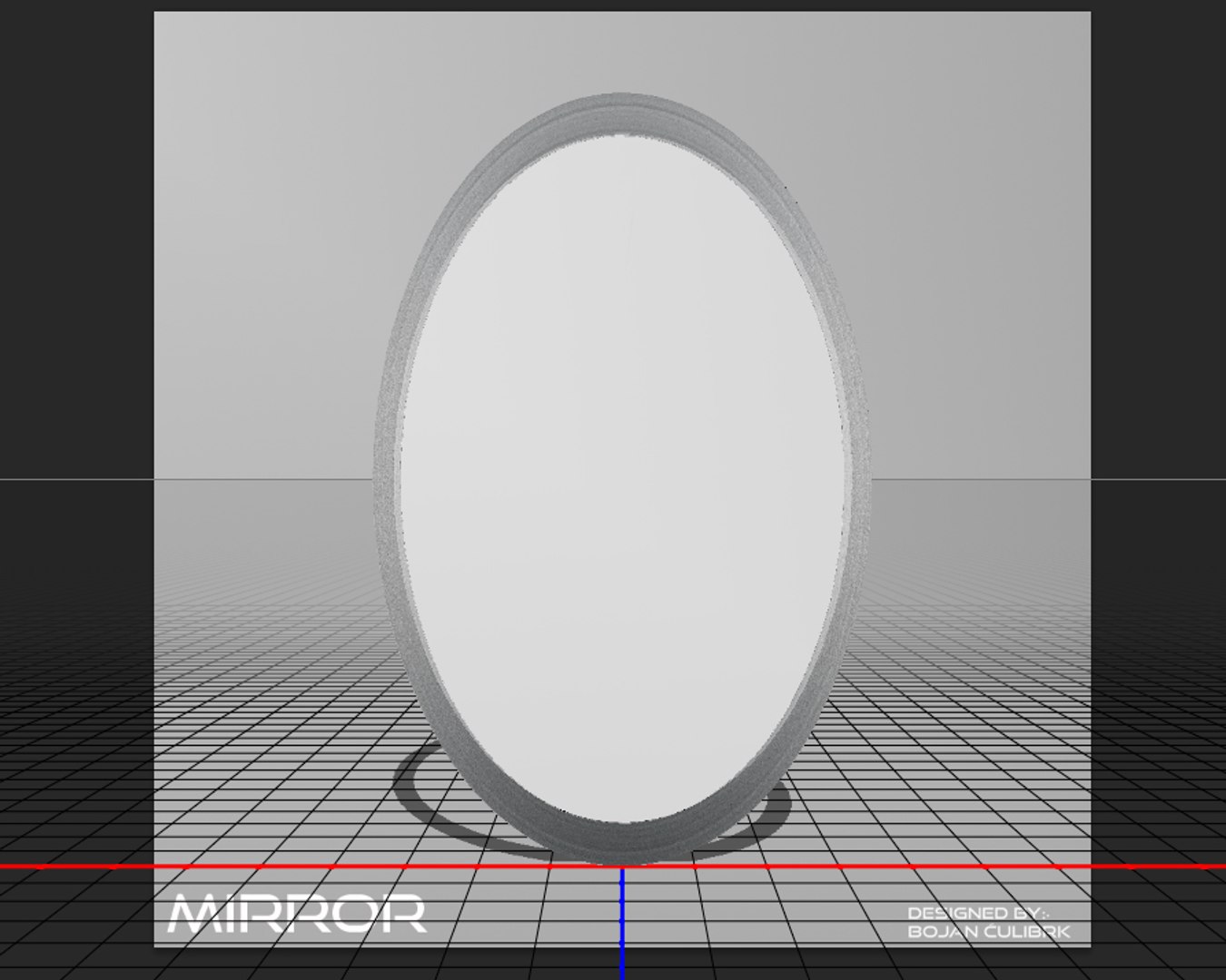 mirrors 3d model