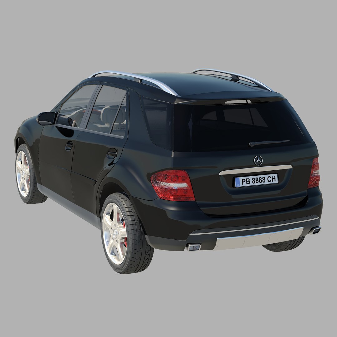 Mercedes Benz M Class 3d 3ds