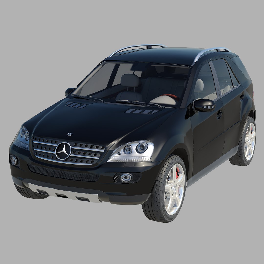 Mercedes Benz M Class 3d 3ds