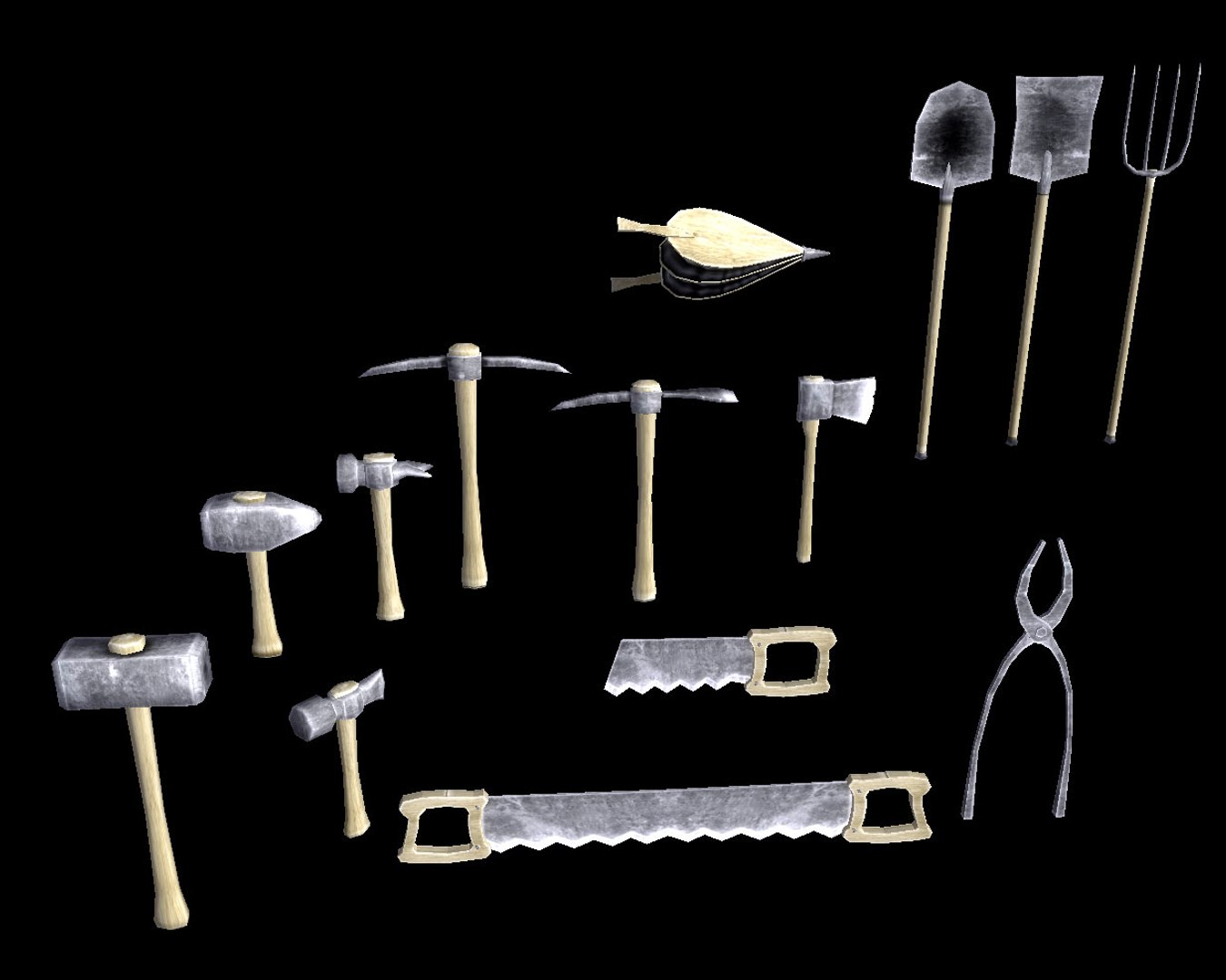 scene props 3d model