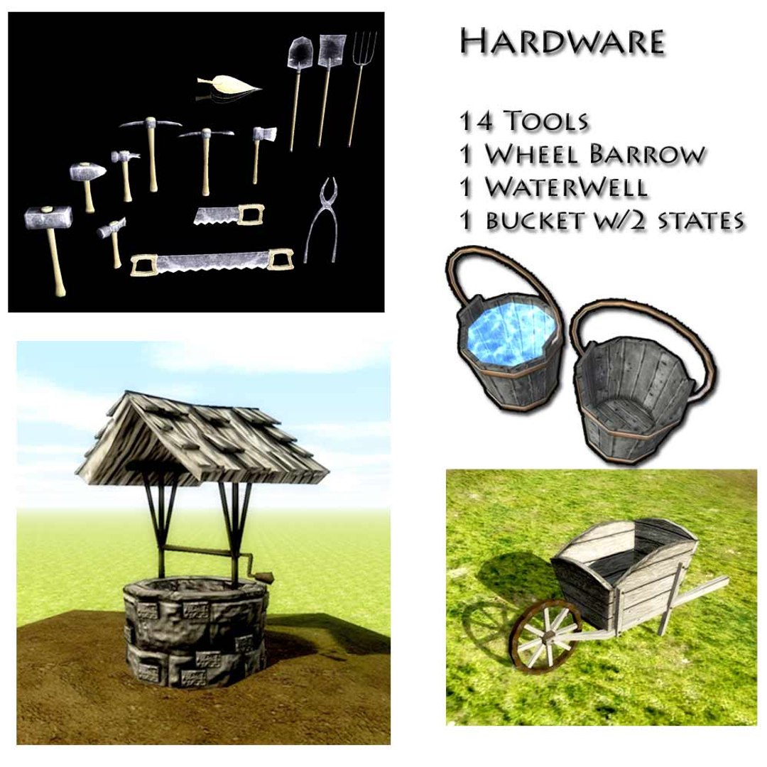 scene props 3d model