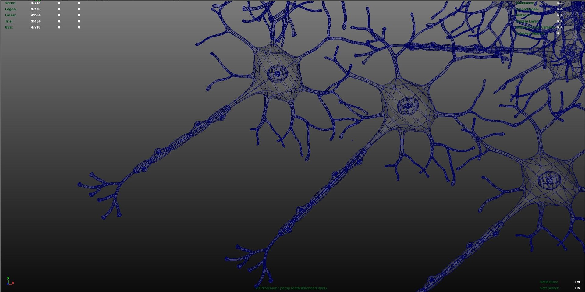 Structure Neuron 3d Model