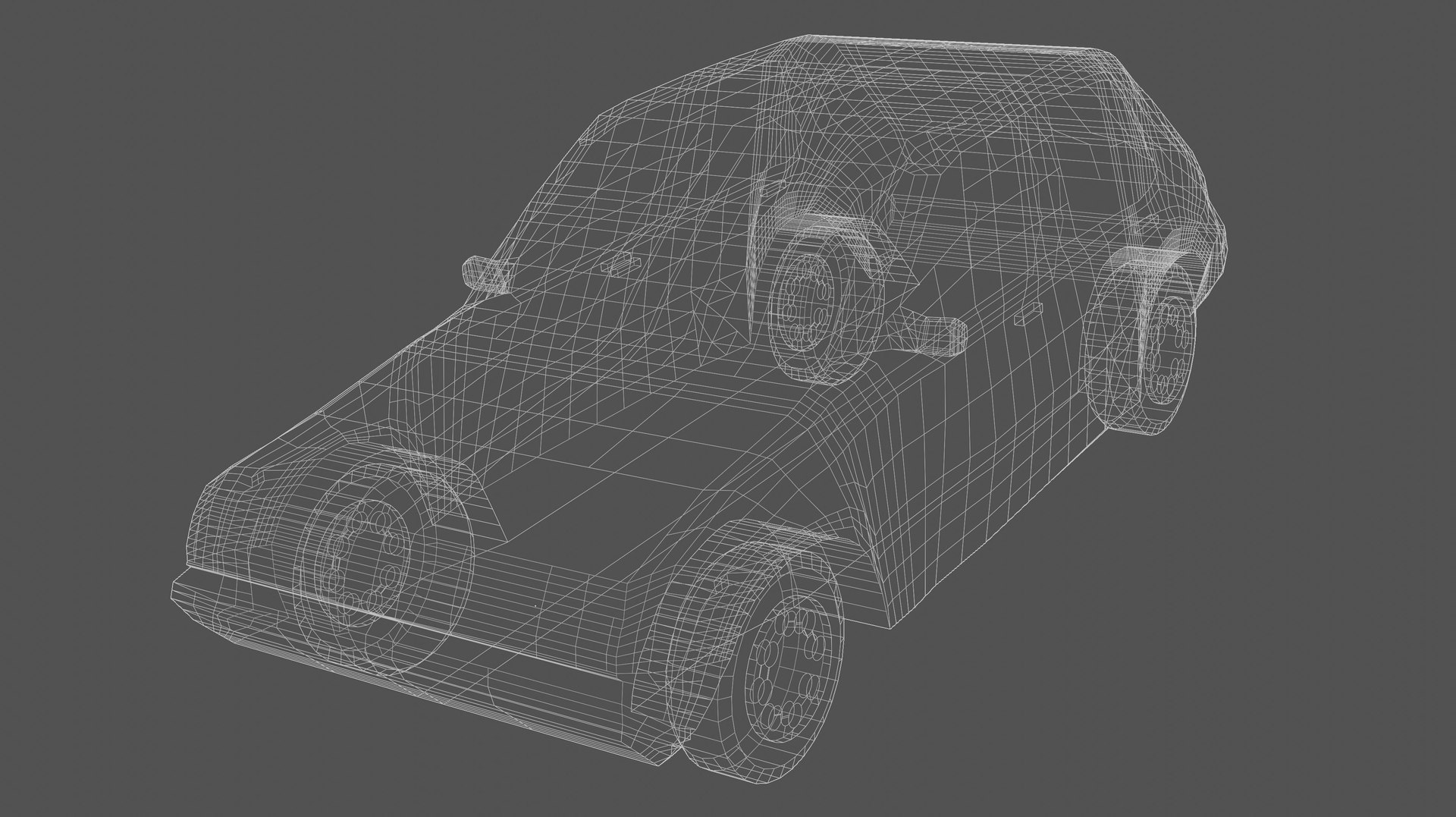 3D Model Blue Car OBJ - TurboSquid 2105428
