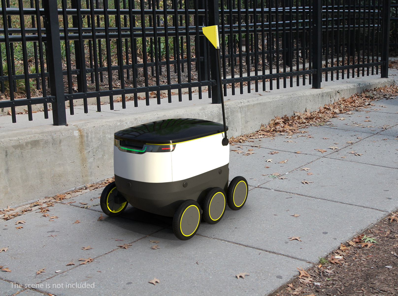 3D model personal delivery robot - TurboSquid 1423772