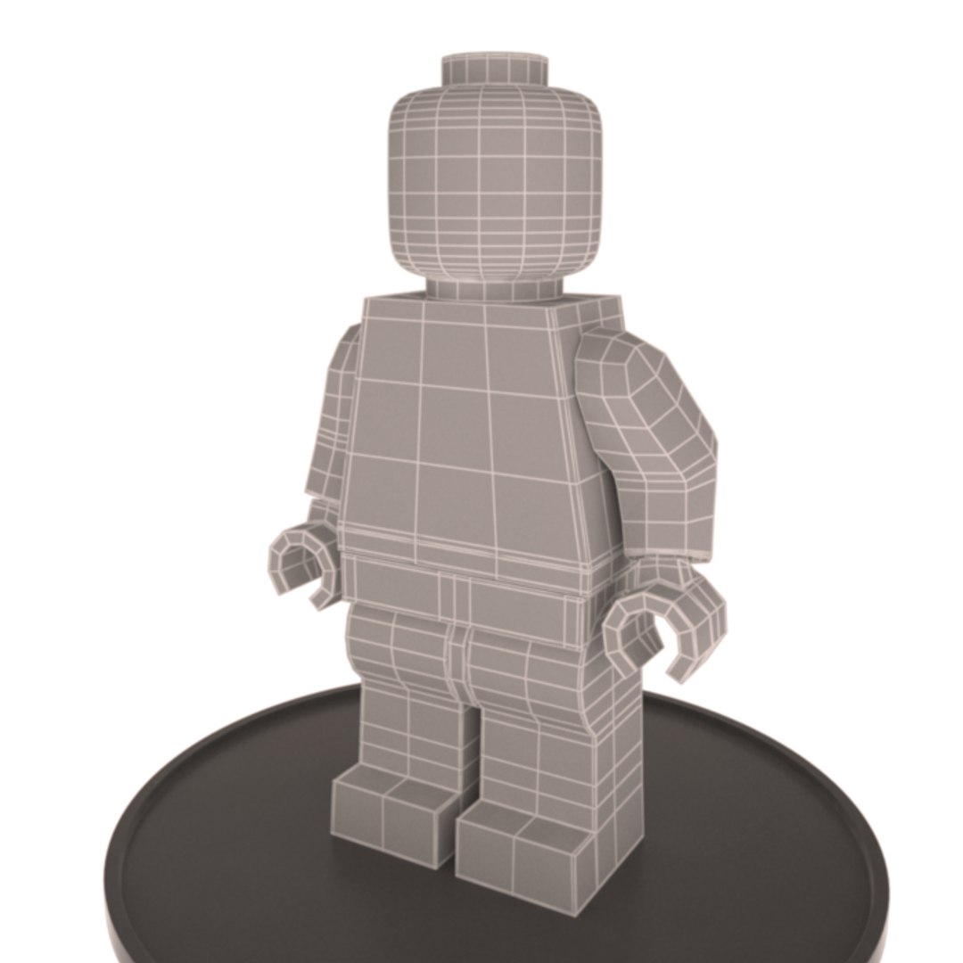Lego Minifigure Rigged Max