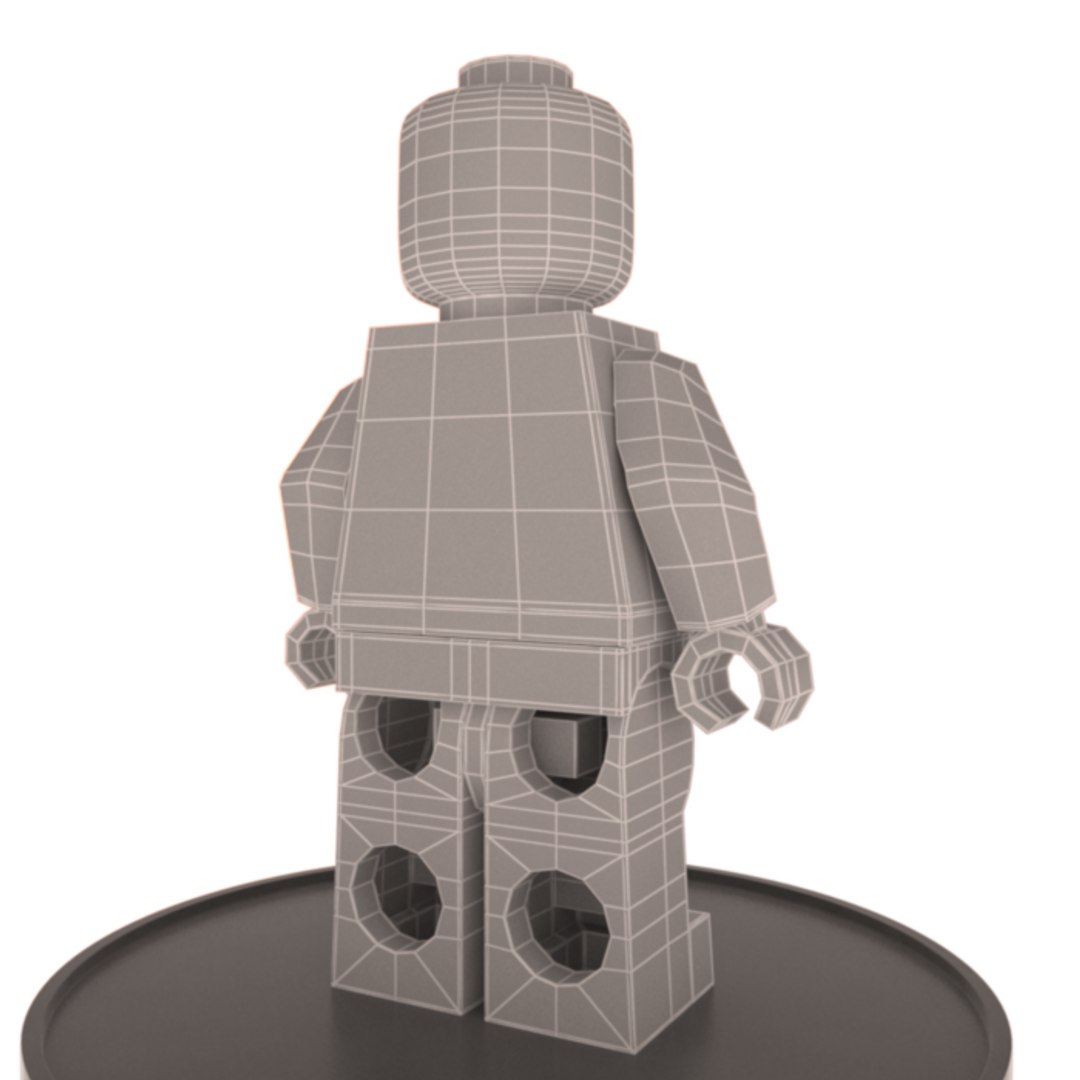 Lego Minifigure Rigged Max