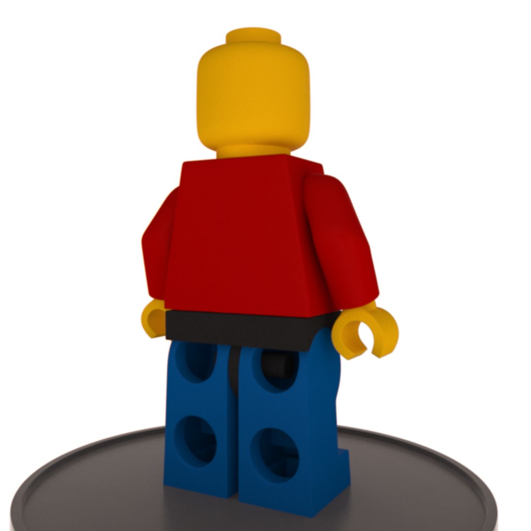 Lego Minifigure Rigged Max