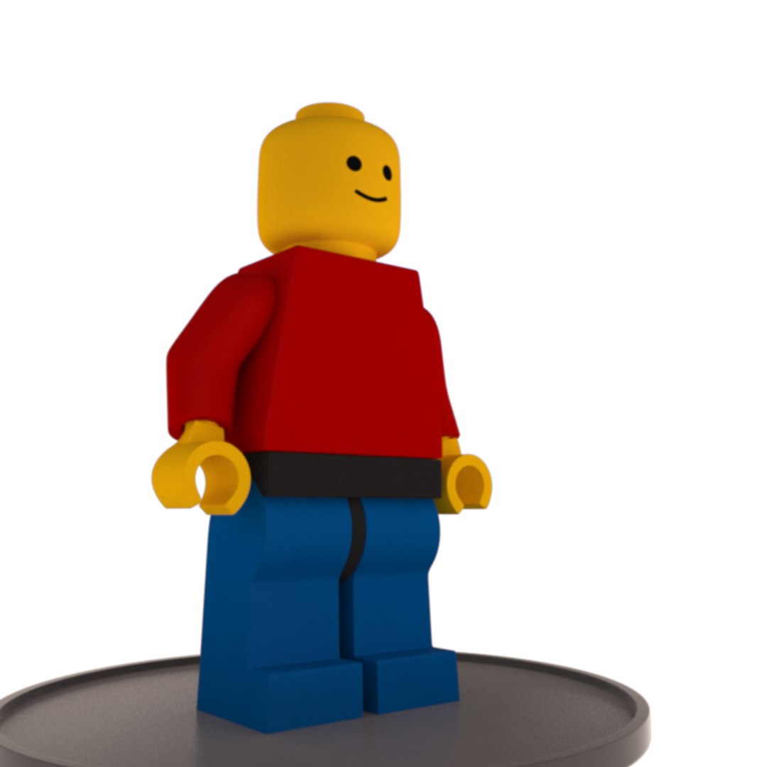 Lego Minifigure Rigged Max